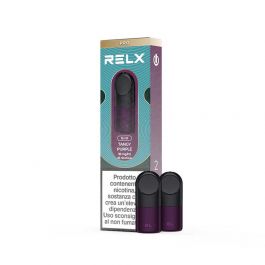 Glowell | Relx Pod Tangy Purple 1,9ml Nic.18 (2 pezzi)